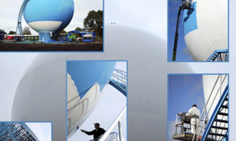 Gasbol in Emmen wordt kunstwerk - Bright