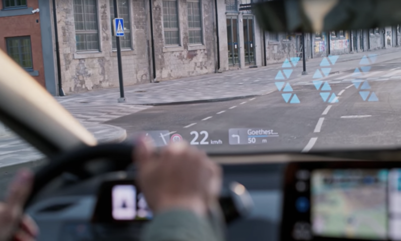 Elektrische Volkswagen ID3 krijgt full size head-up display - Bright