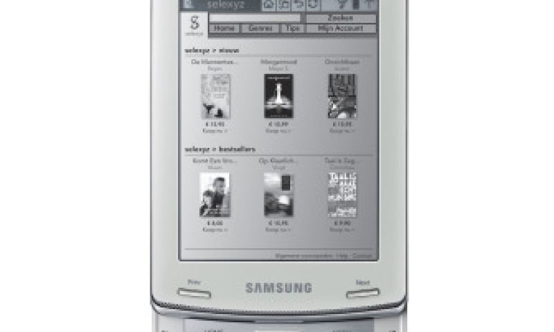 Eerste indruk: Samsung eBook E60 - Bright