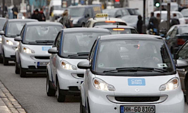Parkeer je deel-auto voor de deur - Bright