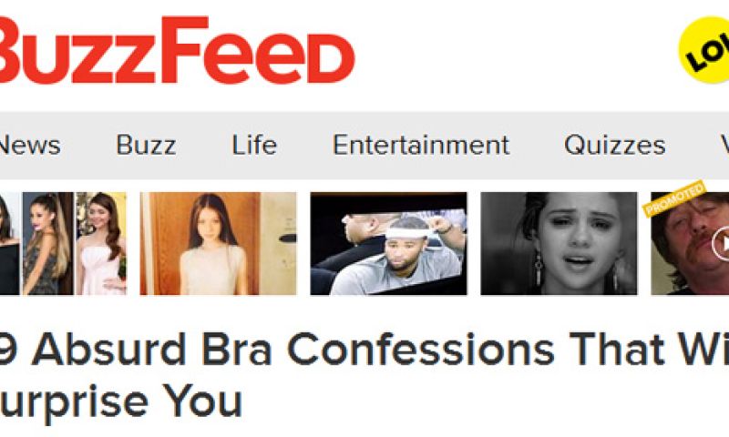 BuzzFeed: clickbait is dood - Bright