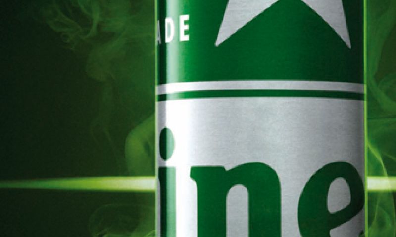 Glow in the dark Heineken - Bright