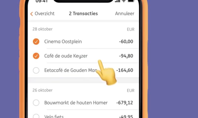 Rekening splitten via ING-app is in trek: 'Al 100 duizend gebruikers ...