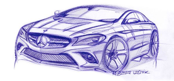 Duurtest Mercedes A180 (3): interview designer Robert Lesnik - Bright
