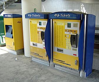 Ov-chipkaart kan NS-kaartautomaten laten crashen