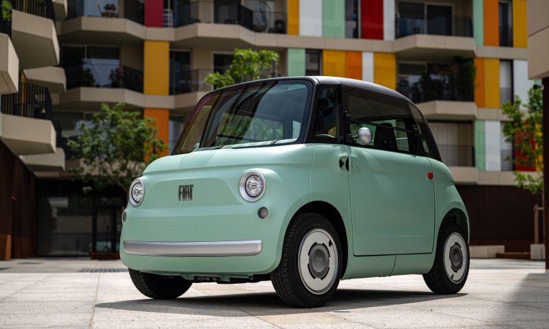 Deze microcar brengt Fiat in november op de markt - Bright